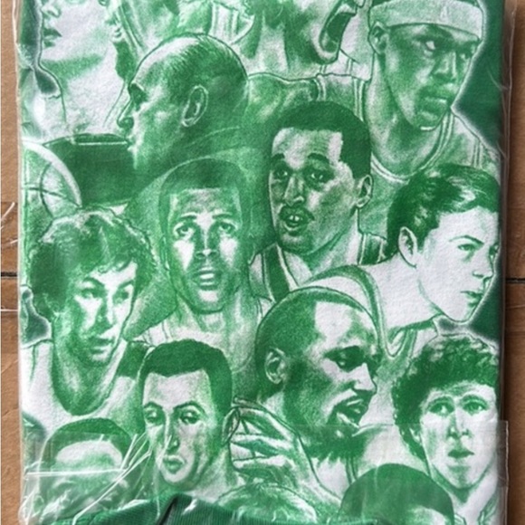 The Forest Lab | Shirts | The Forest Lab Boston Celtics Legends Collage ...